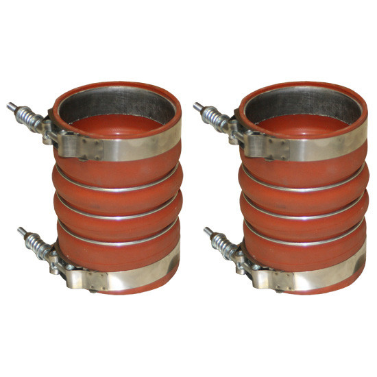 4 Inch Charge Air Cooler Hose Kit W/ SS Clamps By BESTfit Replaces OE ...
