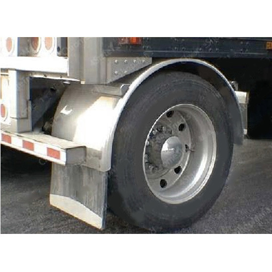 Merritt Full Radius Fender 48 Inch Smooth Aluminum - 4 State Trucks