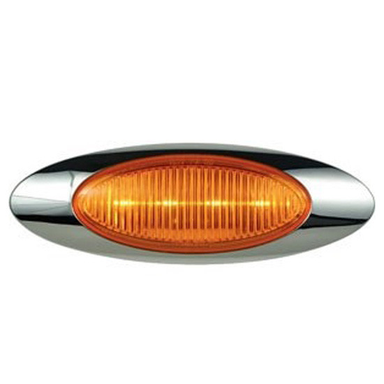 Millennium M1 Series 4 Diode LED Marker Light W/ Chrome Bezel - 4 State ...