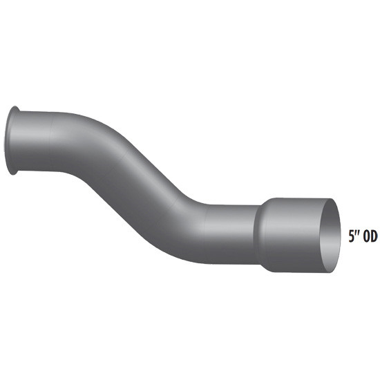 BESTfit 4 Inch Aluminized Steel Multi-Bend Turbo Pipe Replaces ...
