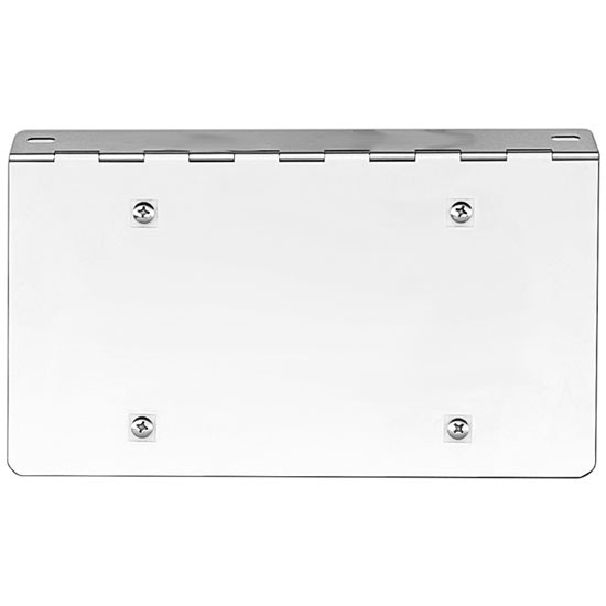 Stainless Steel One Plate License Plate Hanger - 4 State Trucks
