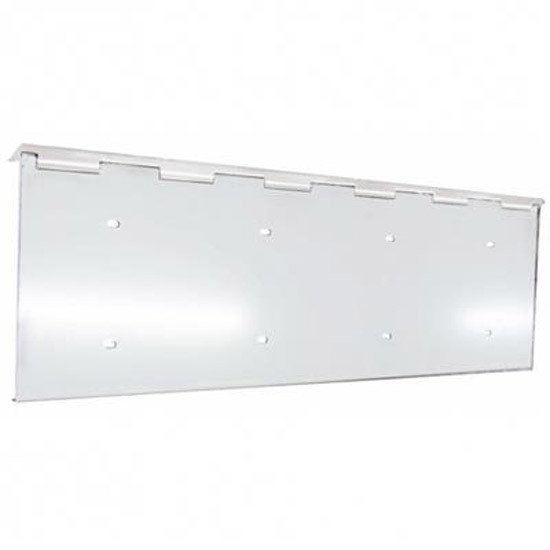 Stainless Steel 2 License Plate Holder W/ Hinges - 4 State Trucks