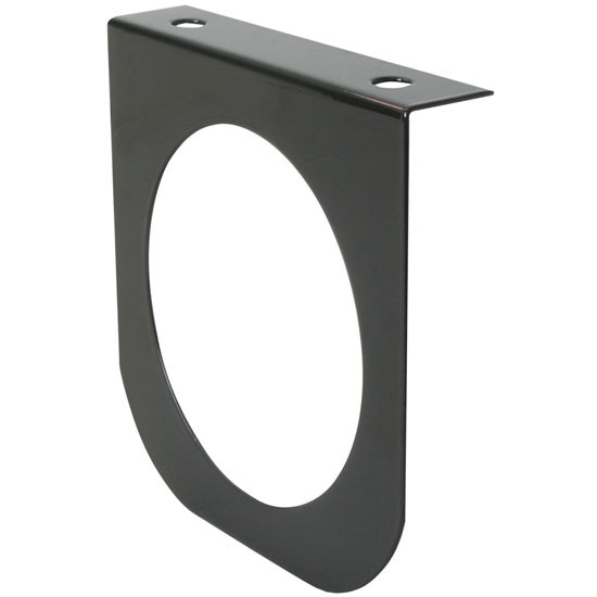 Black Steel Single L Shape Mounting Bracket For 4 Inch Round Light - 4 ...