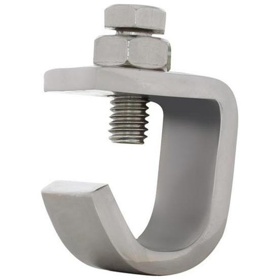 Stainless Steel Bumper Guide Clamp For Steel Bumpers - 4 State Trucks
