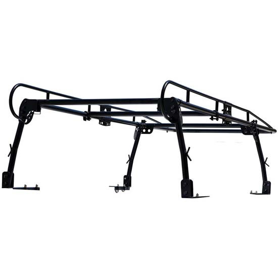 13.5 Foot Black Service Body Ladder Rack For Single/Dual Rear Wheel ...