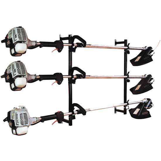 3 Position Steel Snap-In Trimmer Rack For Enclosed Landscape Trailers ...