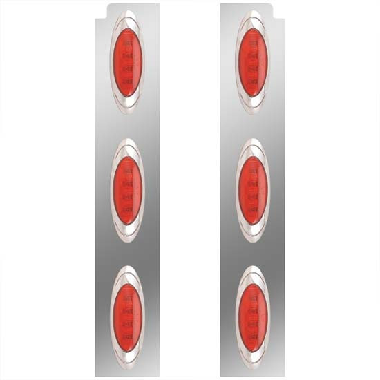 Stainless Steel Rear Air Cleaner Panels For 15 Inch Air Cleaner W P1 ...