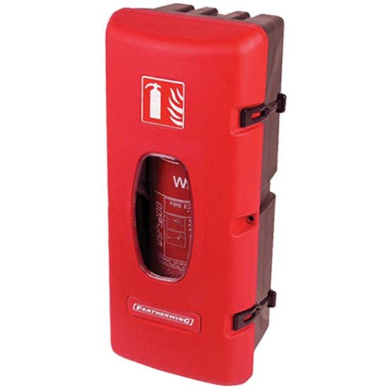Red Front Loading Fire Extinguisher Case 11.5 X 27.25 X 10.25 Inch - 4 ...