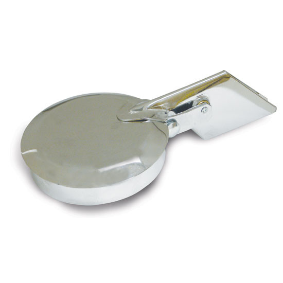 5 Inch Chrome Rain Cap For Flat Top Stack - 4 State Trucks