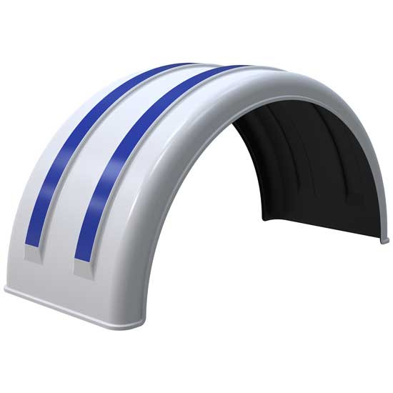 Minimizer Poly Fenders - Paintable For 22.25 Inch & 24.5 Inch Wide Base ...