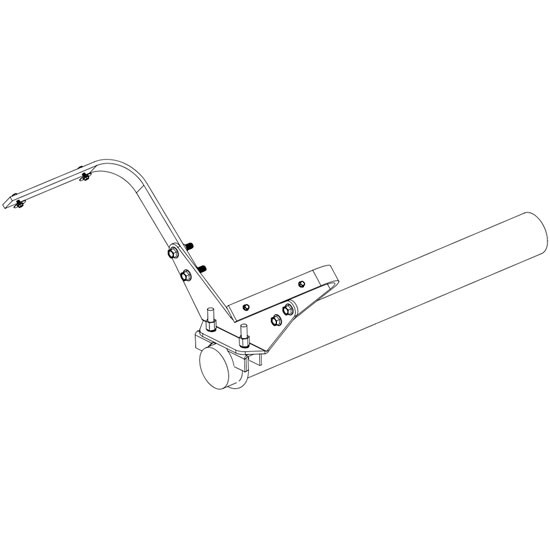 Steerable Lift Axle Fender Bracket Kit - 4 State Trucks