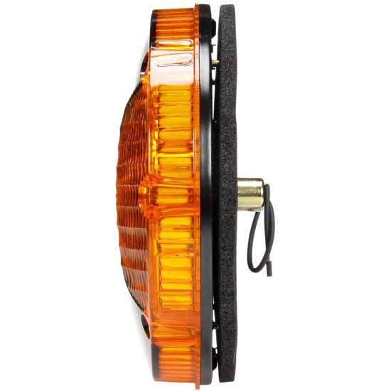 Round Turn Signal Lamp W/ Amber Arrow School Bus Style 1156 Bulb - 4 ...
