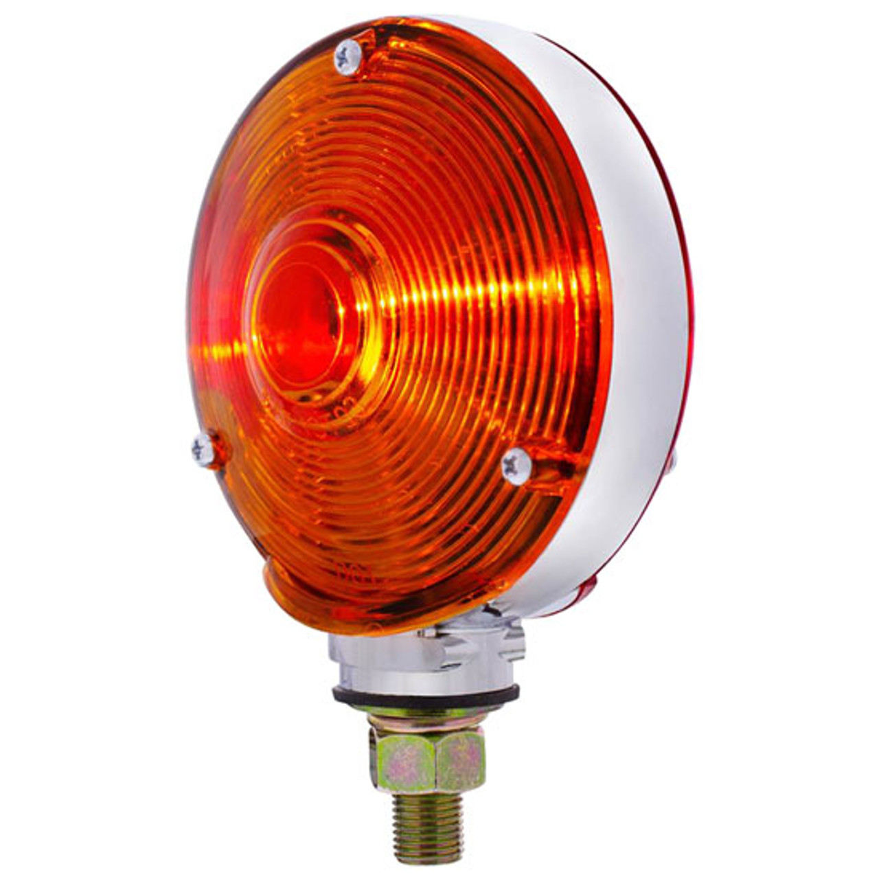 Double Face Turn Signal Light W 1157 Bulb Amber Front Red Back 4