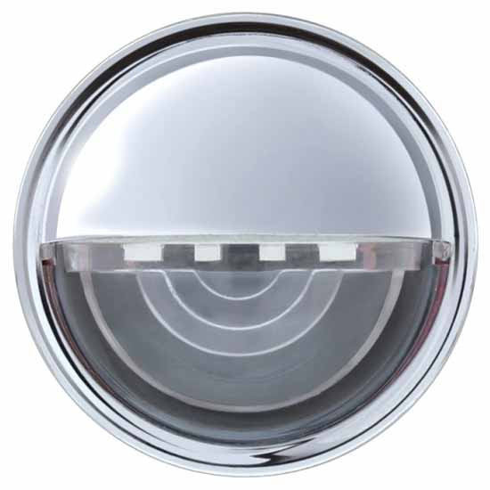 4 LED Round Auxiliary License Plate Tag Light - 4 State Trucks