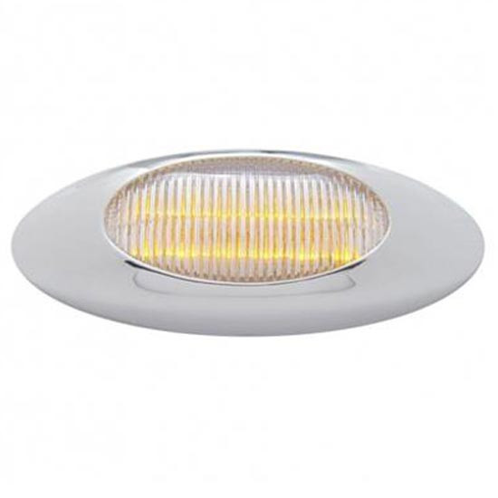 12 LED Phantom I Clearance/ Marker Light - Amber LED/Clear Lens - 4 ...
