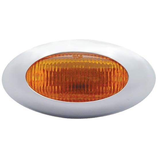 12 Diode Amber LED Phantom Clearance & Marker Light - 4 State Trucks