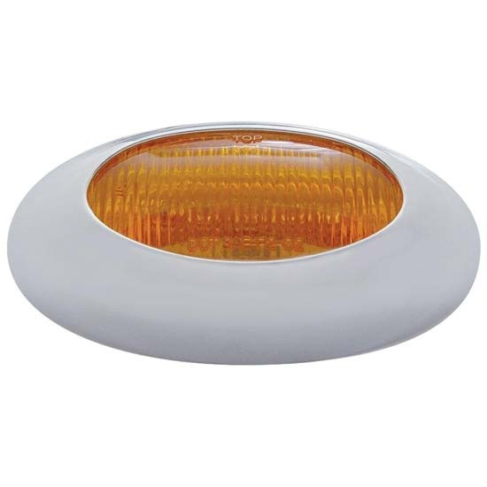 12 Diode Amber LED Phantom Clearance & Marker Light - 4 State Trucks