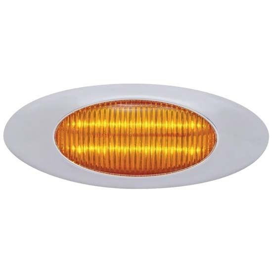 12 Diode Amber LED Phantom Clearance & Marker Light - 4 State Trucks