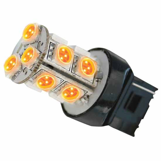 Amber 3157 Tower Style LED Light Bulb 13 Diode - 4 State Trucks