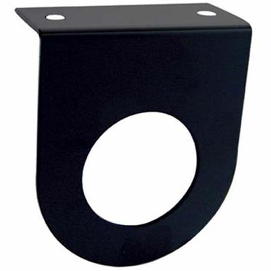 Black Marker Light Bracket W/ Flange - 2 Inch Light Hole - 4 State Trucks