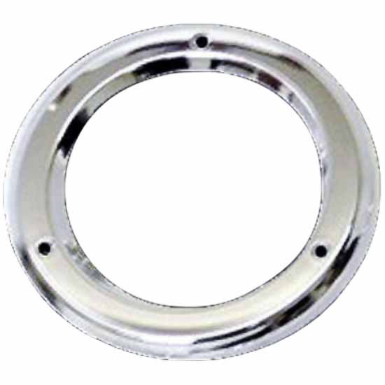 4 Inch Chrome Round Light Bezel - 4 State Trucks