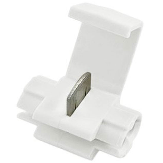 18-14 AWG White Quick Splice Connector - 6 PCS - 4 State Trucks