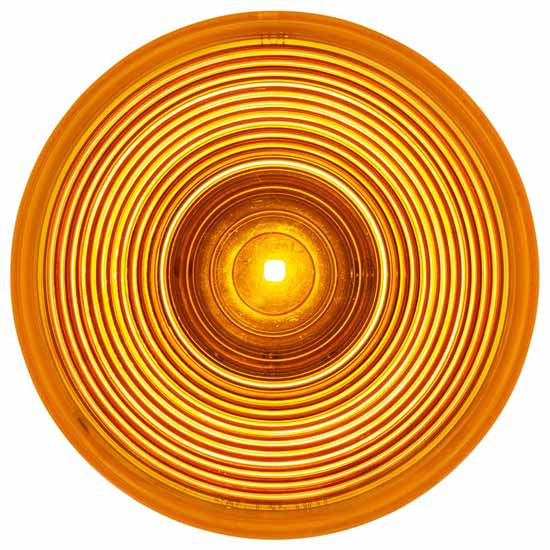 4 Inch Round LED Light - Amber - 4 State Trucks