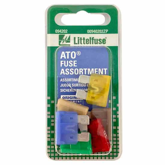 ATO Spade Fuse Assortment: Various Amp, Multi-Colored - Pack Of 6 - 4 ...