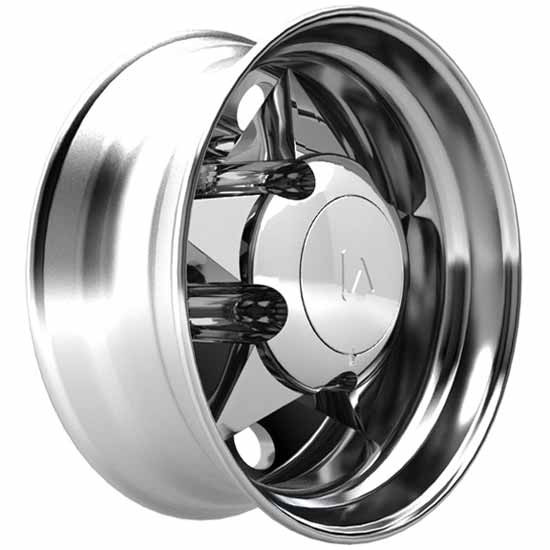 Chrome ABS Plastic Nova Rear Wheel Kit For 22.5, 24.5 Inch Steel, Alloy ...