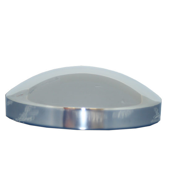 Dome Shaped Rear Hubcap 8 Inch Chrome For 5/8 Inch Axle Studs by TPHD ...