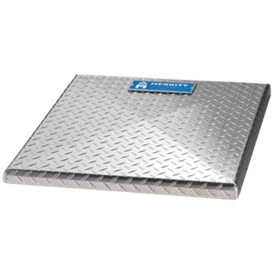 Merritt Aluminum Diamond Plate Lid For 253 Tool Box - 4 State Trucks