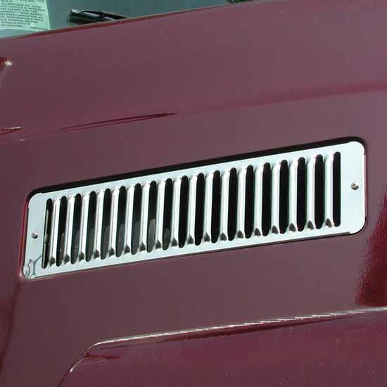 430 Stainless Steel Hood Air Intake Trim For Mack CH - 4 State Trucks