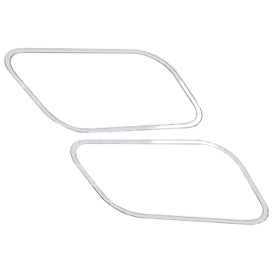 Stainless Steel Upper Sleeper Window Trim For Volvo VNL Gen II - 4 ...