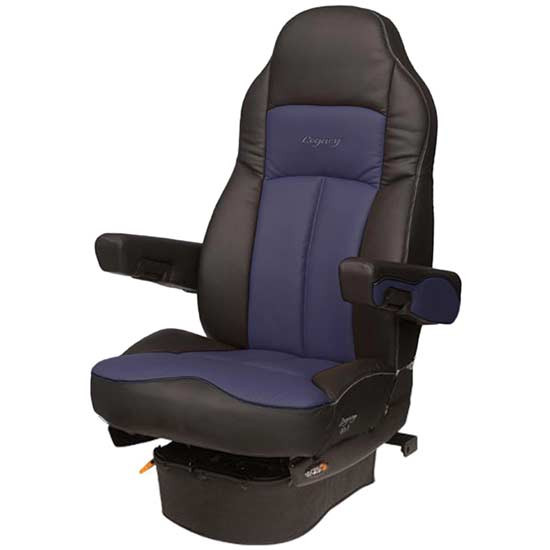 Seats Inc. Legacy Lo High Back Seat W/ Dual Armrests - Two Tone Black ...