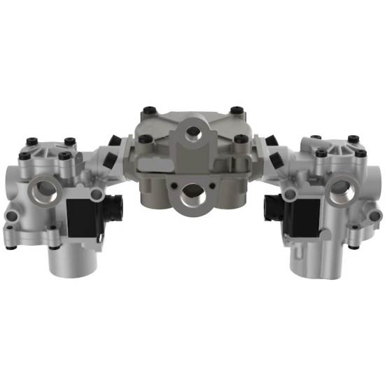12V Wabco Type ABS Valve Modulator Package With Adapter Cables - 170 ...