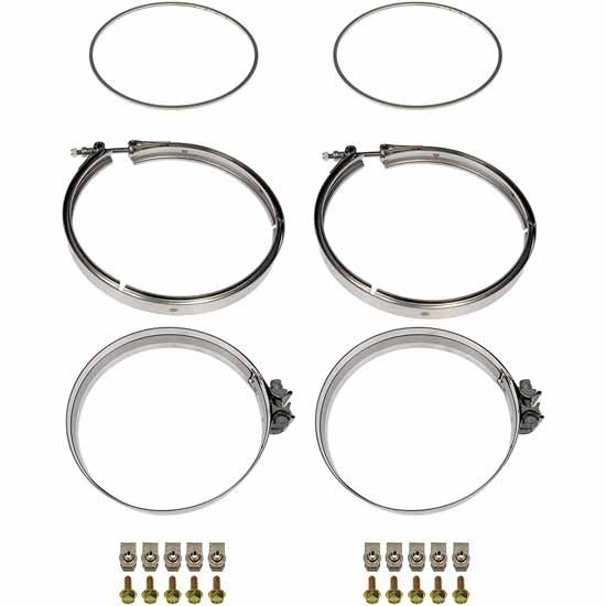 Stainless Steel Diesel Particulate Filter Gasket, Clamp Kit - Replaces ...