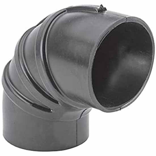 TPHD 7 Inch ID X 7 Inch ID 90 Degree Rubber Intake Elbow - 4 State Trucks