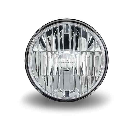 7 Inch Round LED Headlight With 4 Diodes For Driver/Passenger Side ...