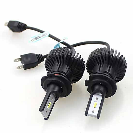 Haizer H7 Platinum 6,000 Lumen LED Low Beam Headlight Bulb - Pair - 4 ...