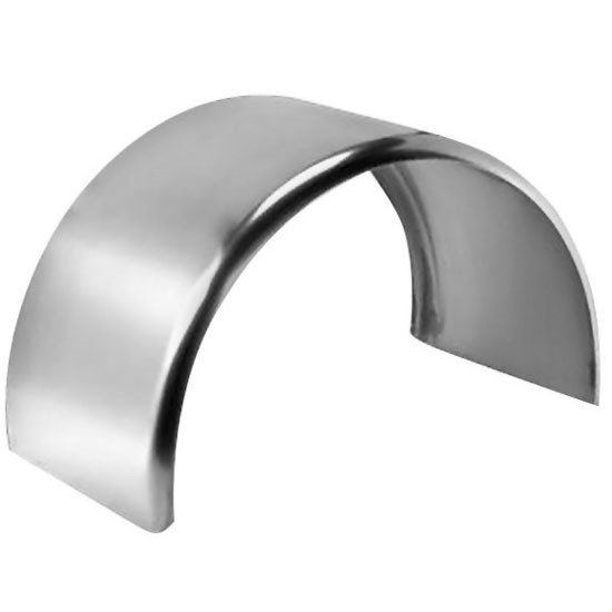 Merritt Full Radius Fender 24 X 25 X 48 Inch Aluminum - 4 State Trucks