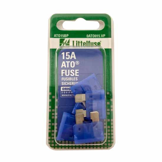 15 Amp Blade Fuse Blue - 5 Pack - 4 State Trucks