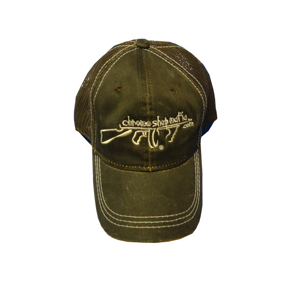 Chrome Shop Mafia Brown Weathered Hat - Mesh Back - 4 State Trucks