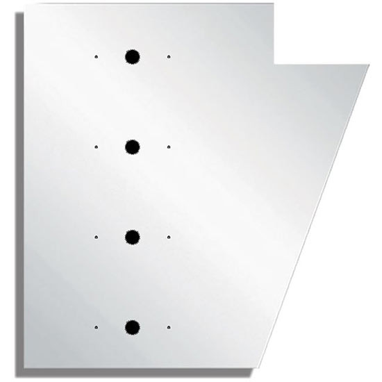 6 Inch Wide Notched Cowl Panels With Light Cutout Options For Peterbilt ...