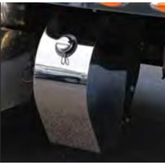 Polished DEF Tank Cover For Peterbilt 388, 389 - 4 State Trucks