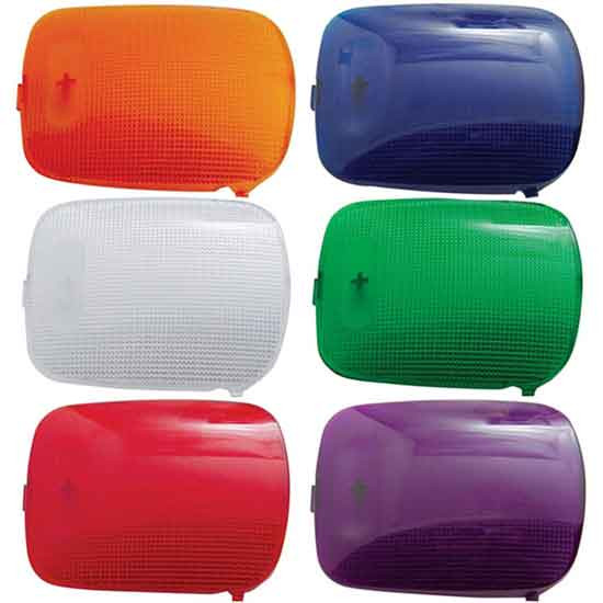 Rectangular Dome Light Lens For Peterbilt - 4 State Trucks