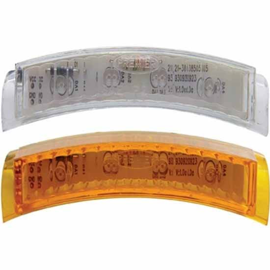 7 Inch Amber Headlight Turn Signal Light 4 Diode For Peterbilt - 4 ...