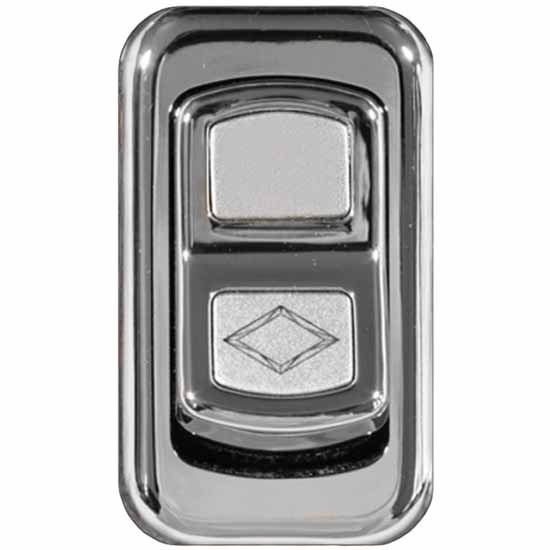 Chrome Rocker Actuator Switch Cover For Peterbilt - 4 State Trucks