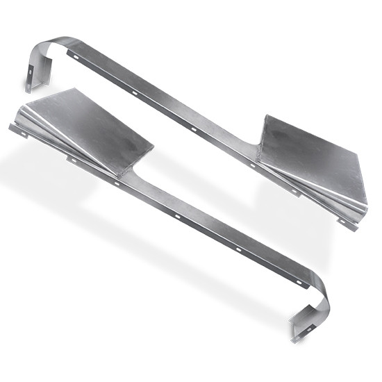 5 Inch Aluminum Cab & Cowl Panels Aluminum For Peterbilt 359 - 4 State ...