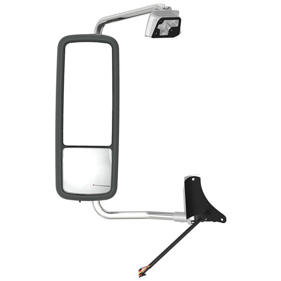 Cab-Mounted Door Mirror Assembly For Driver / Passenger Side Western ...