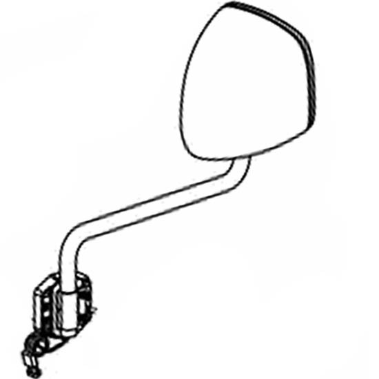 Fender-Mounted Auxiliary Mirror For Driver / Passenger Side Western ...